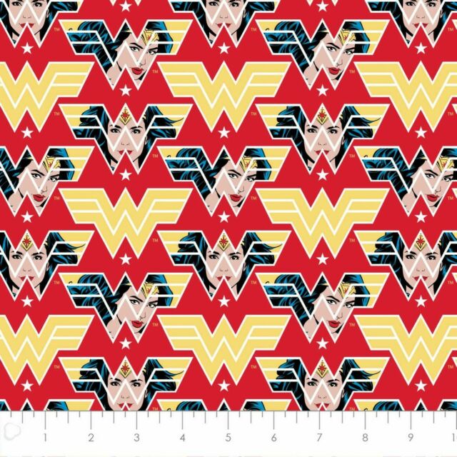 Red Wonder Woman logo – Wilson's Fabric