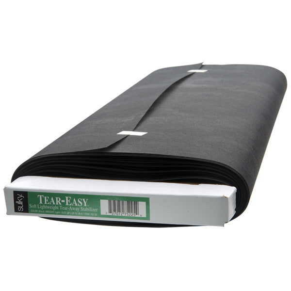 Sulky Tear-Easy Stabilizer - Black - 20'' – Wilson's Fabric